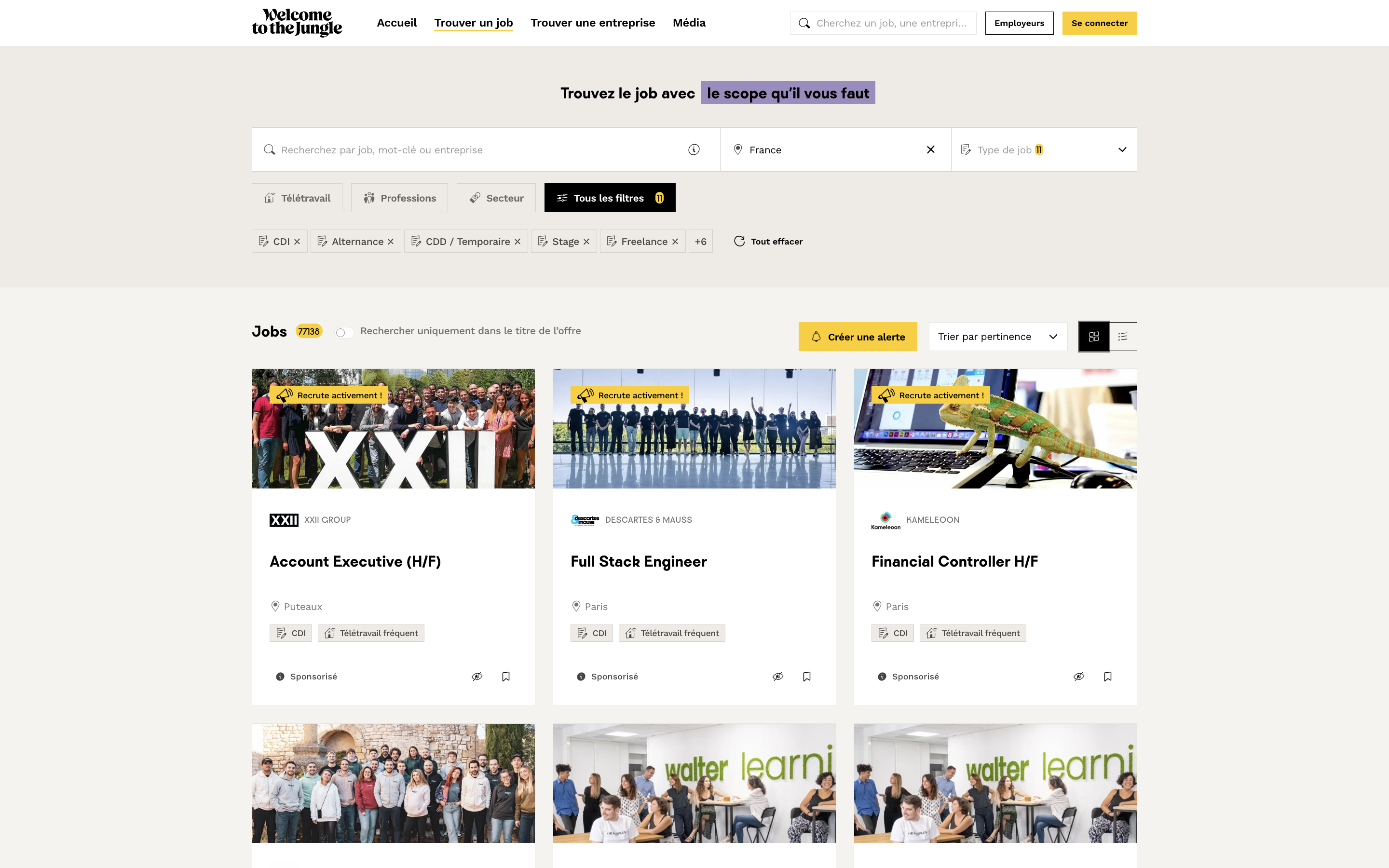 Attirez et recrutez les talents faits pour vous | Welcome to the Jungle Solutions